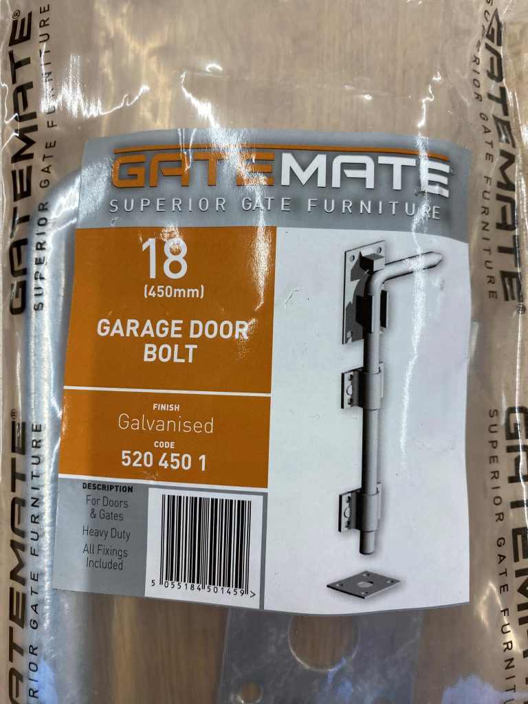 Gate/Garage Door Drop Bolt | Bennetts Timber