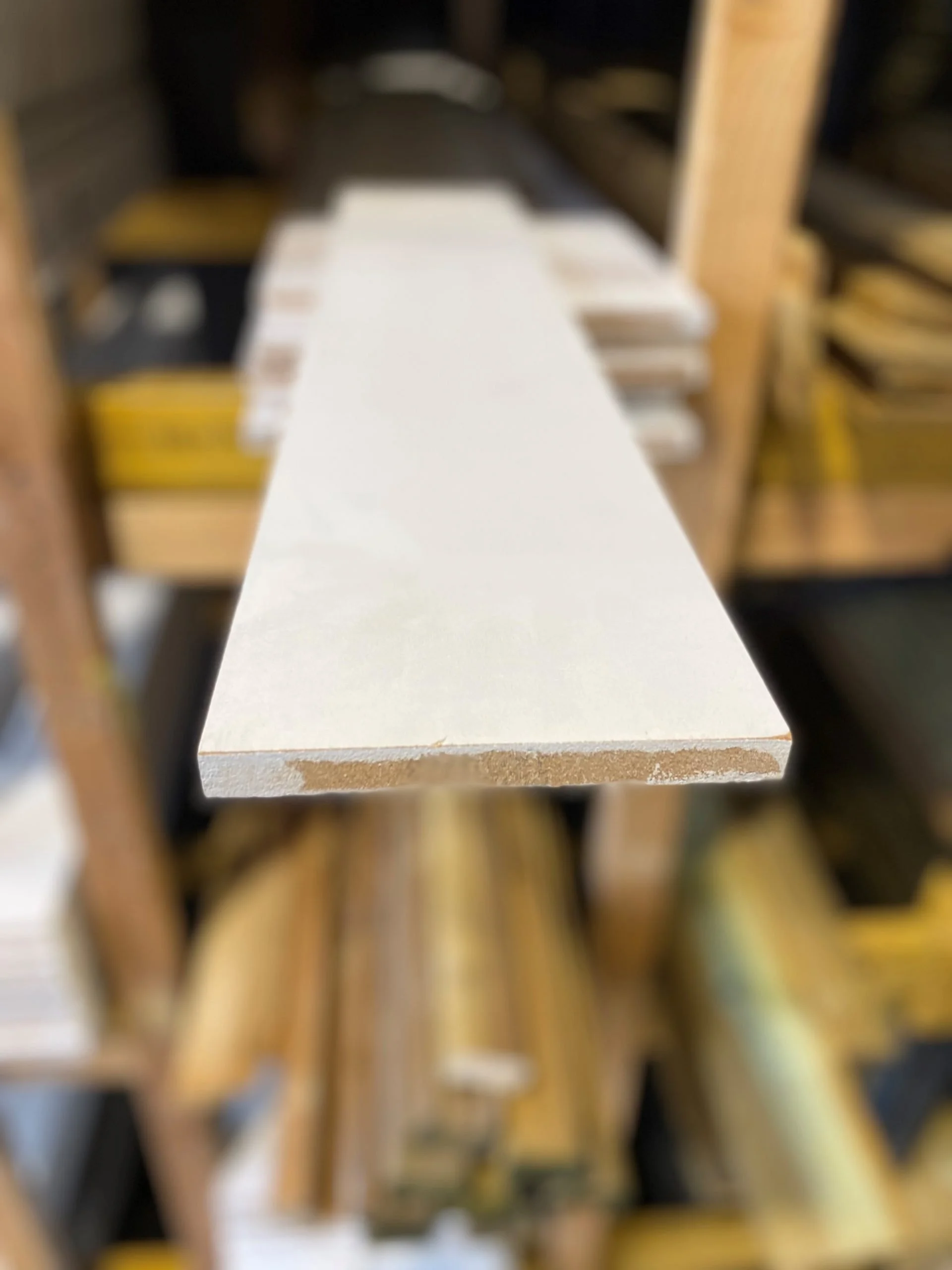 MDF Skirting - Primed Square Edge | Bennetts Timber