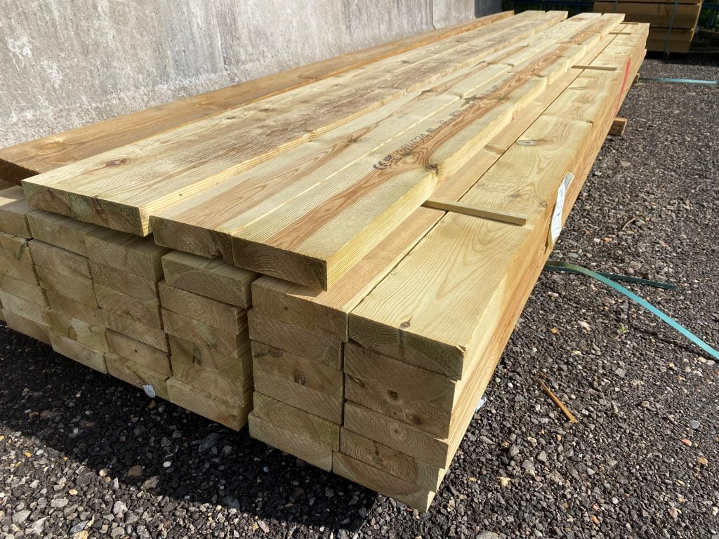 Sawn Treated & Regularised - 47mm x 150mm | Bennetts Timber
