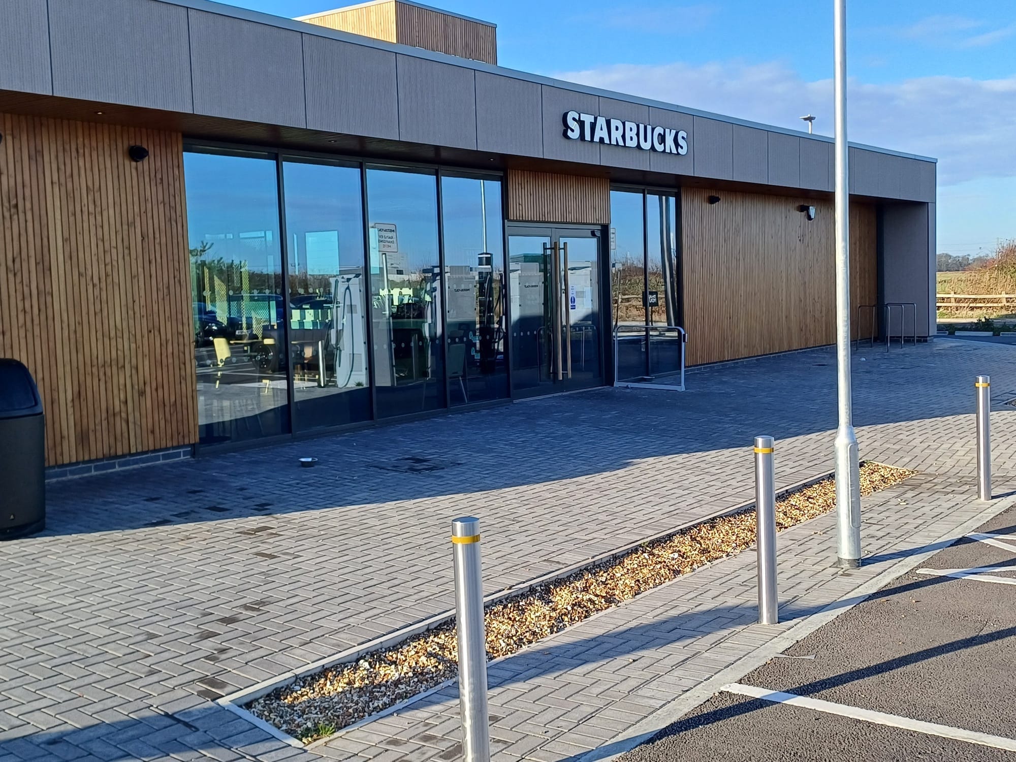 Starbucks, Europarc - Cladding Project | Bennetts Timber